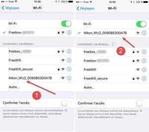 Comment utiliser Nikon WMU, l'application de pilotage WiFi